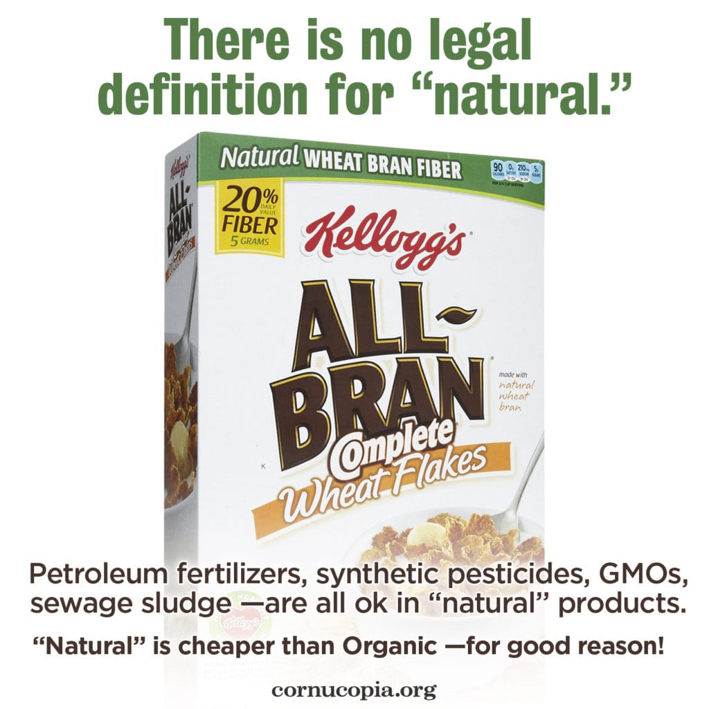 What are the Legal Differences between Organic and 'Natural' Labels ...