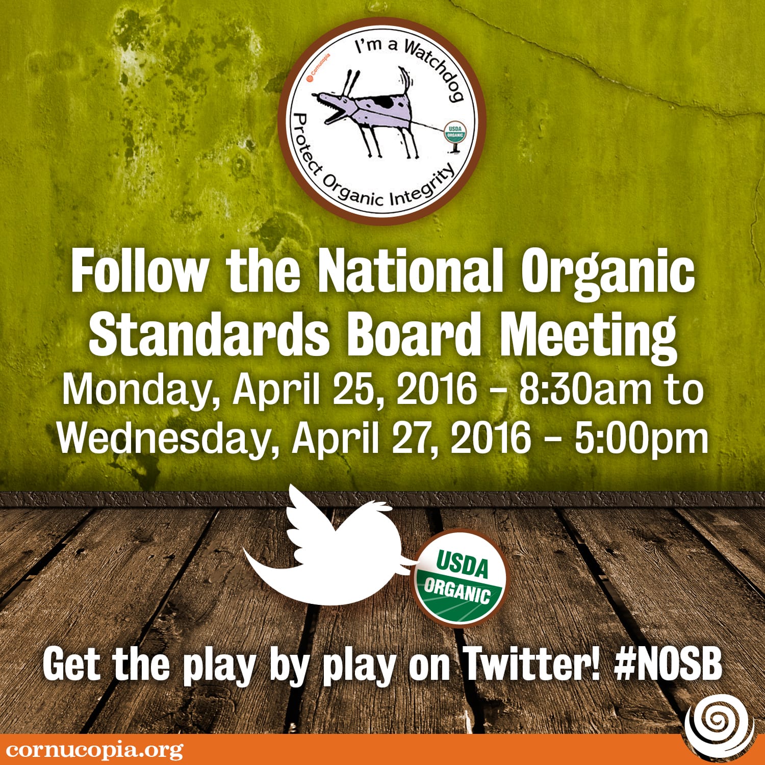 Follow the National Organic Standards Board Meeting in Washington, DC # ...